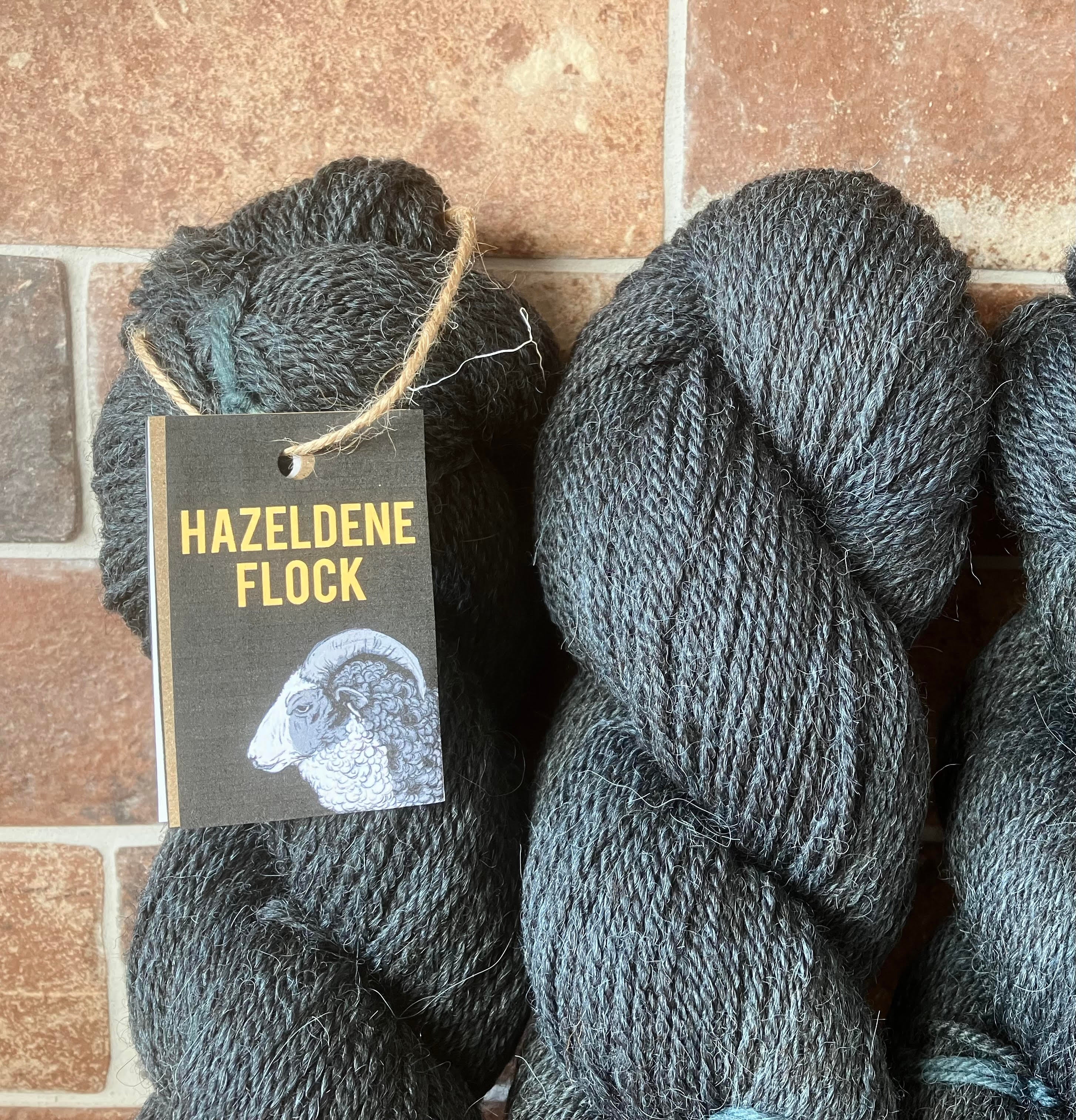 Petrol Blue 80% Jacob 20% Alpaca Blend Yarn - Hazeldene Flock | Hill ...